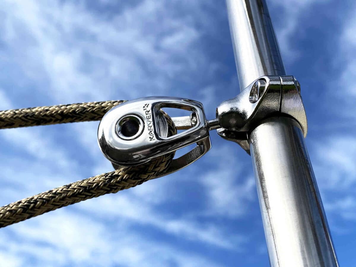 KBS10 ARTICULATTED BLOCK FOR STANCHION - Karver systems